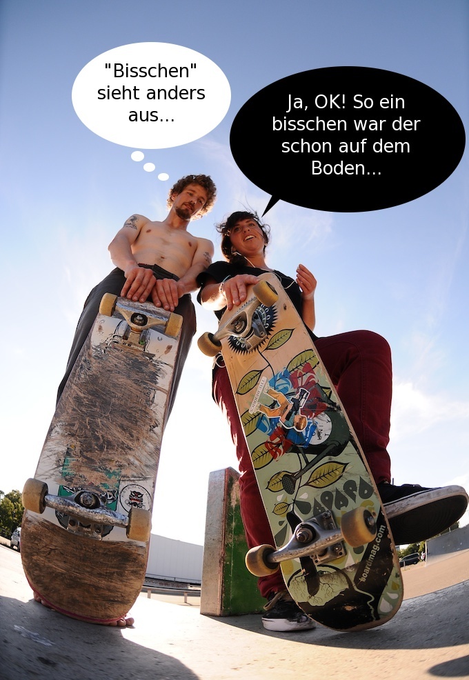 Comic - Jenny Fuchs & die Suche nach dem verlorenen Kickflip