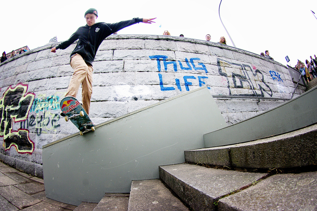 Red Bull Bomb The Line – Erste DC Wildcard Session in Ham...