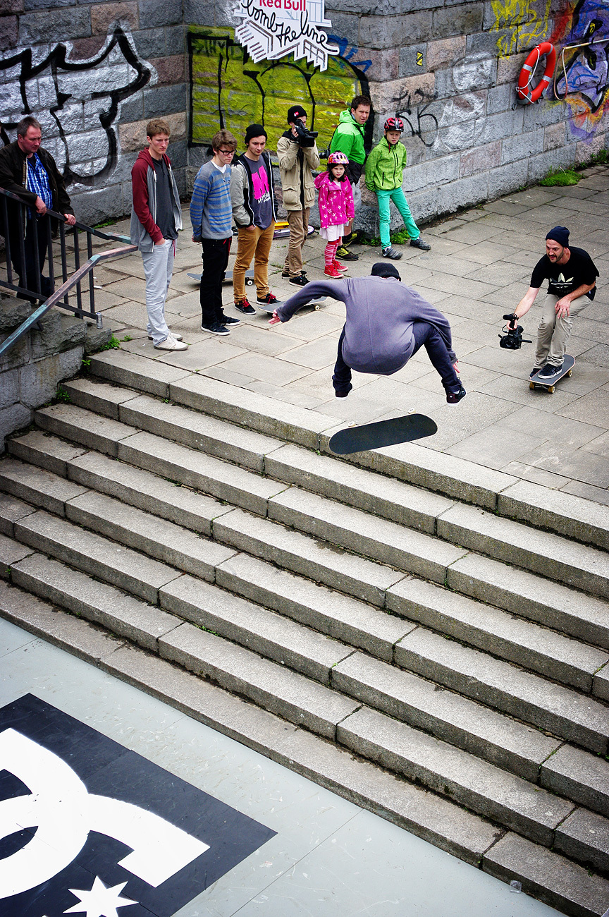 Red Bull Bomb The Line – Erste DC Wildcard Session in Ham...