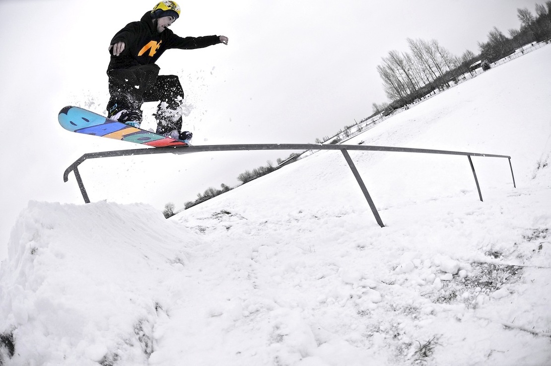Zwei Jungs am Männerrail - mit Phil Scherzinger und David...